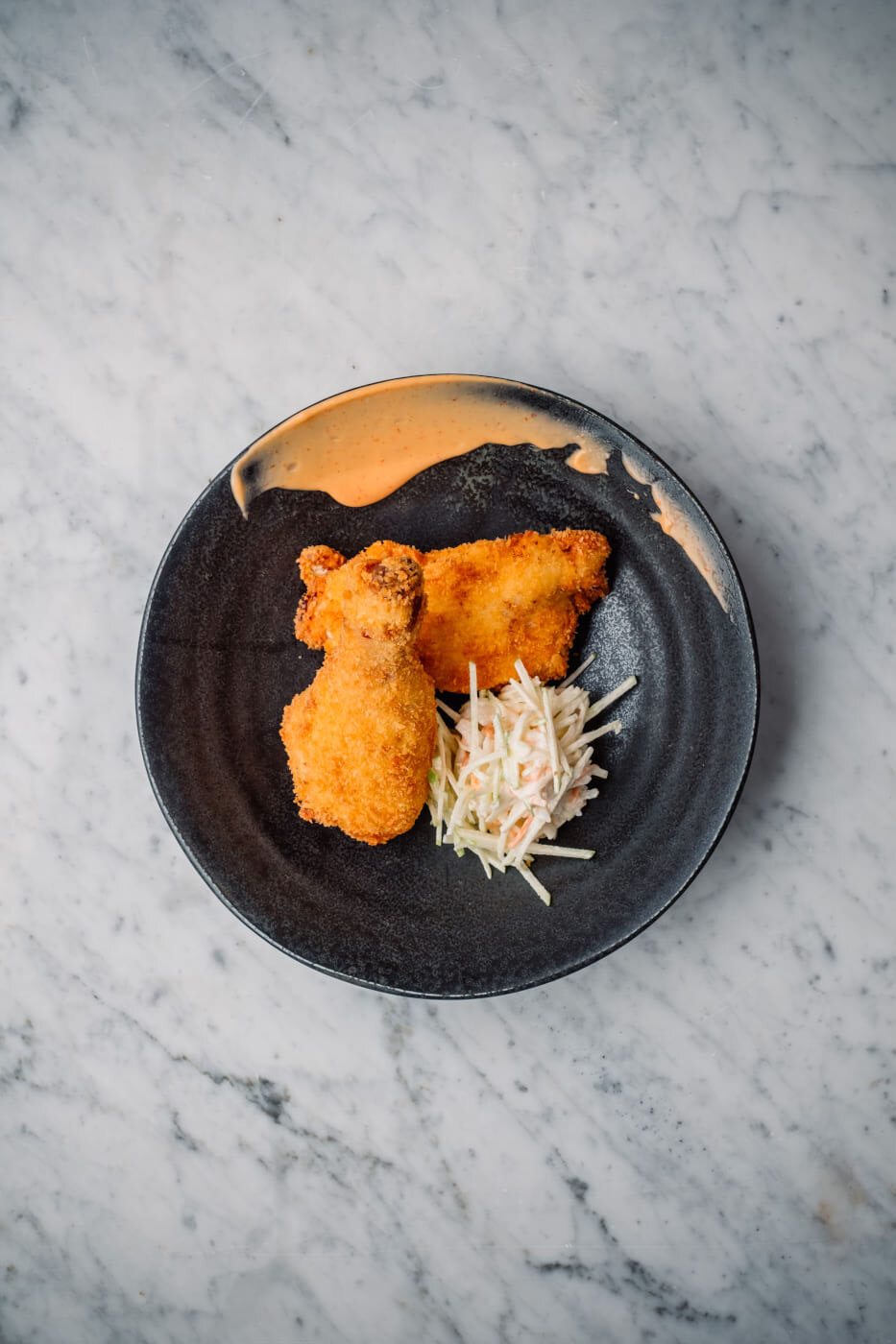 Kitchen Guerilla | Guerilla Fried Chicken mit Apfel-Krautsalat und ...