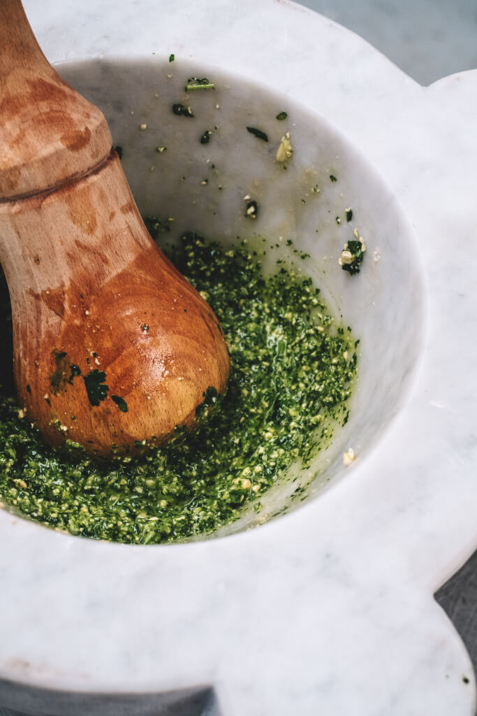 Kitchen Guerilla | Koriander Pesto